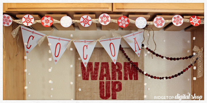 Friday Freebie: Hot Drinks Bar Printables • Ridgetop Digital Shop