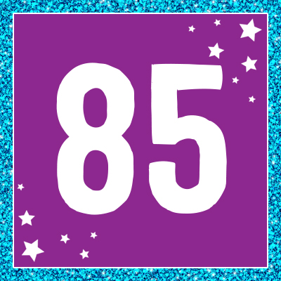 85th Birthday Party Decor and Photo Booth Props - printables